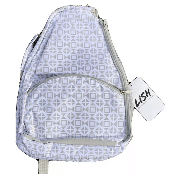 lish | Bags | Lish Deuce Tennis Racket Backpack Womens | Poshmark